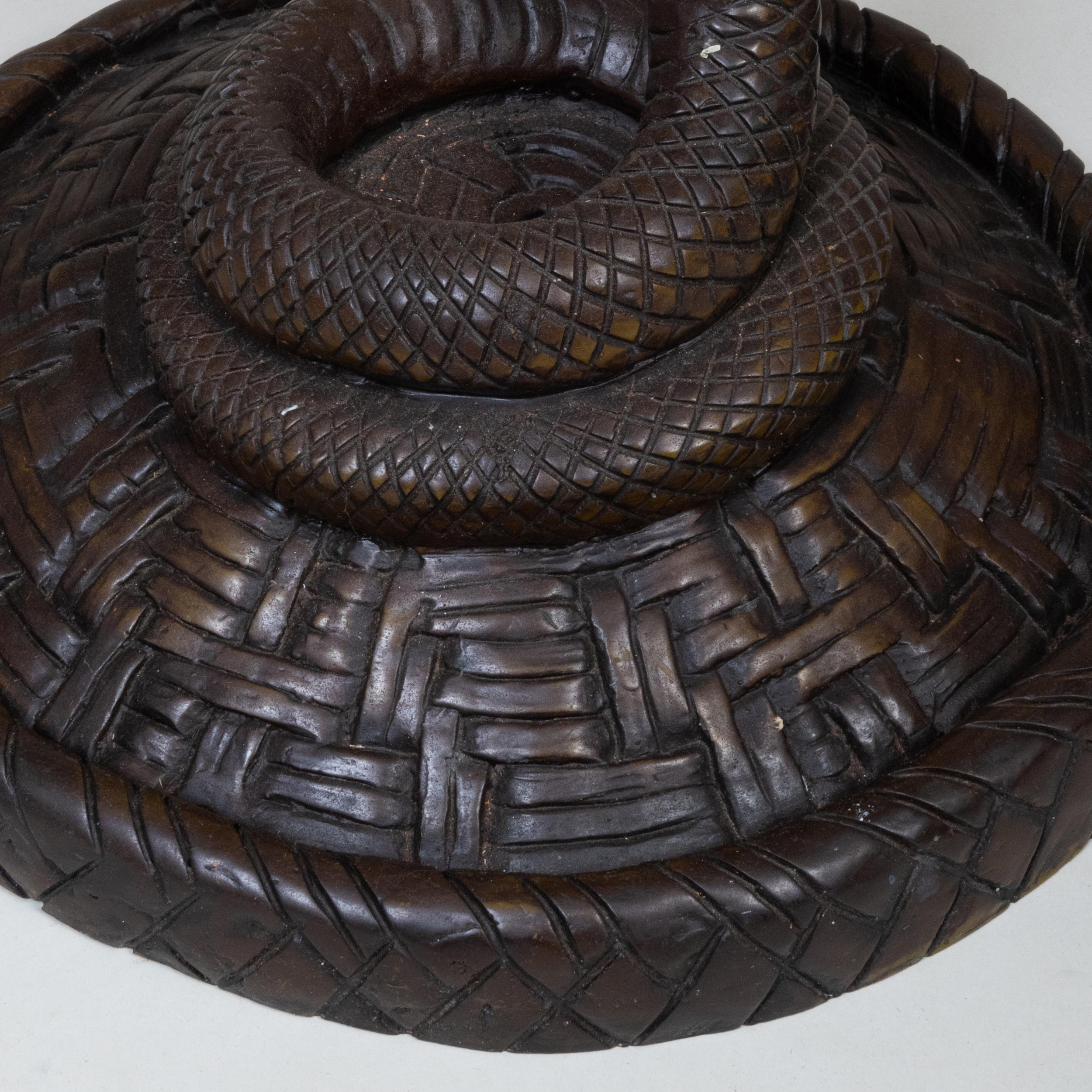 Pair Snake Form Bronze Floor Lamps After Edgar Brandt at 1stDibs ...