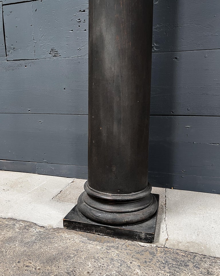 'Pair' Solid Reclaimed Ionic Columns For Sale at 1stDibs