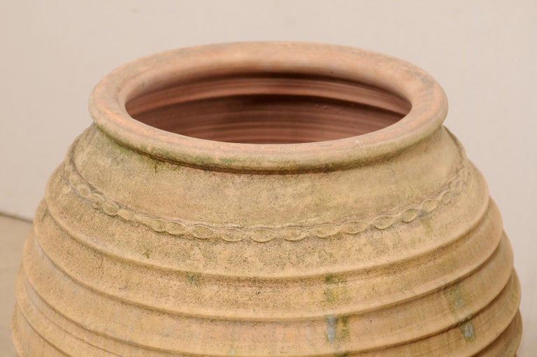 Pair Spanish Terracotta Bulb-Shaped Pots, from the Early 20th Century ...