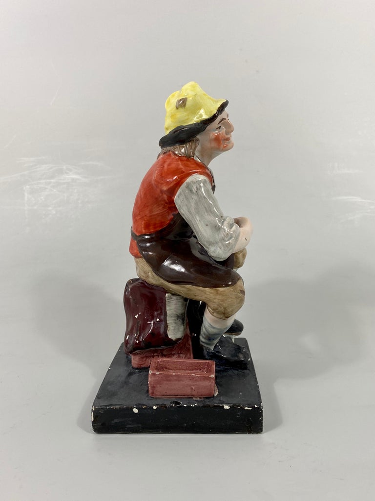 Pair of Staffirdshire Figures ‘Jobson and Nell’, Enoch Wood, circa 1820 ...