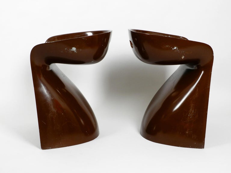 Pair of Stools by Winfried Staeb from the 1970s for Form + Life ...
