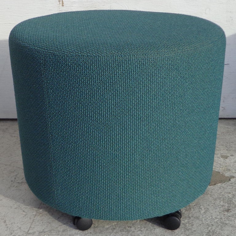 Pair Teknion Collaborative Ottomans For Sale at 1stDibs