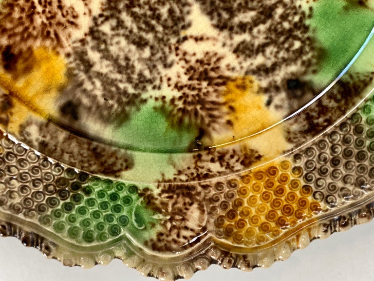 Pair Tortoiseshell Ware Called Whieldon Ware England Mid-18th Century ...