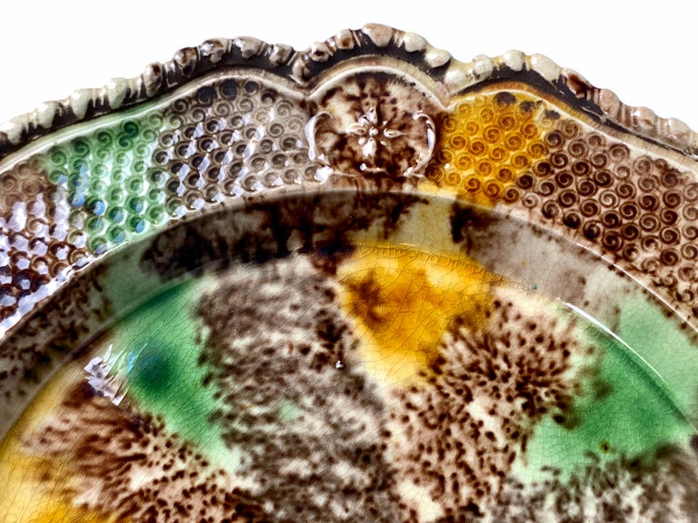 Pair Tortoiseshell Ware Called Whieldon Ware England Mid-18th Century ...