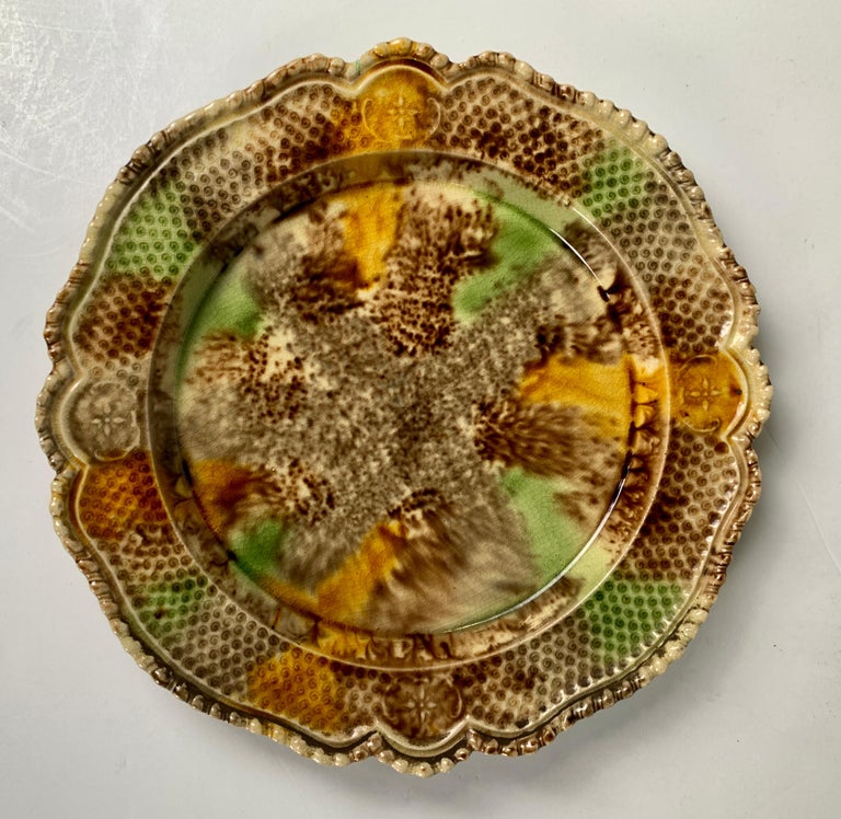 Pair Tortoiseshell Ware Called Whieldon Ware England Mid-18th Century ...