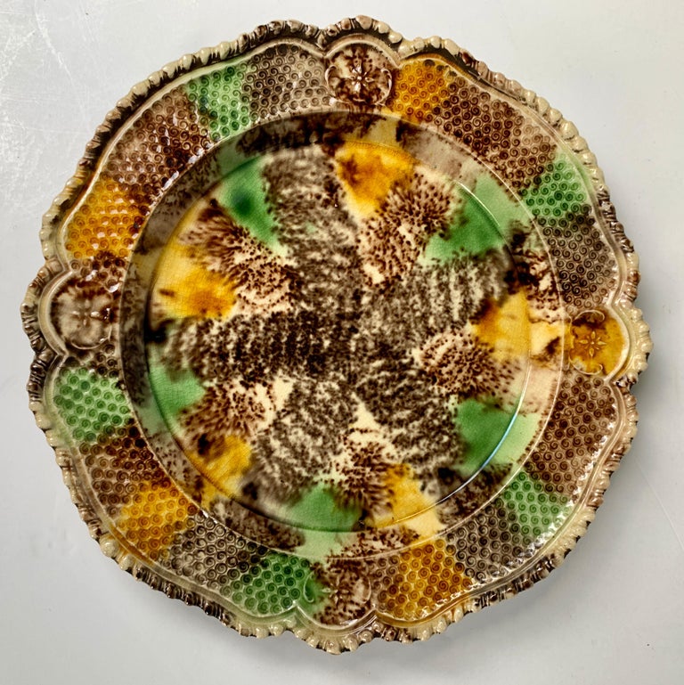 Pair Tortoiseshell Ware Called Whieldon Ware England Mid-18th Century ...