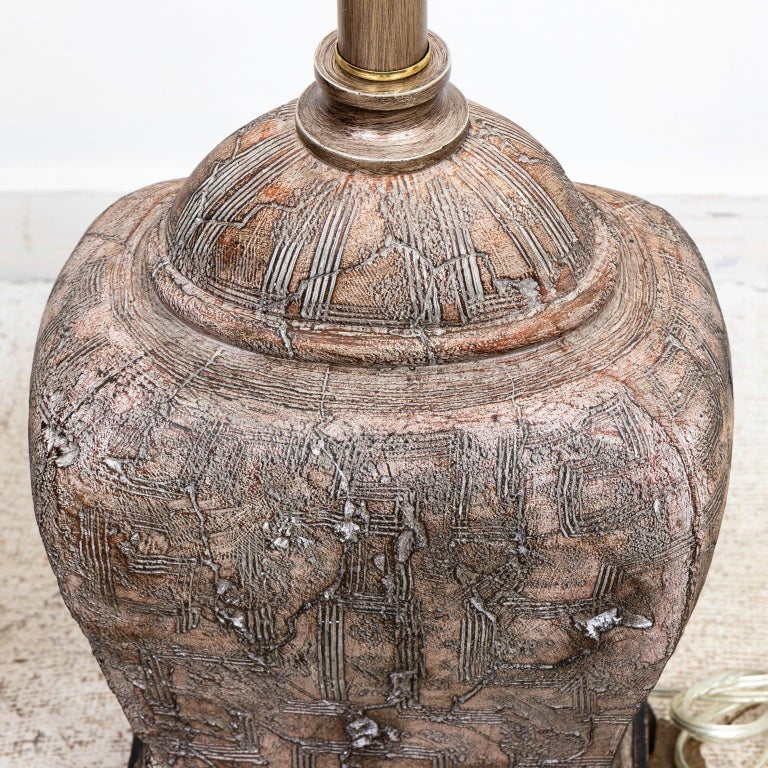 Pair Urn Form Lamps For Sale at 1stDibs