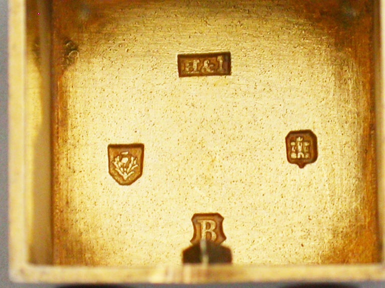 Pair of Victorian Novelty Scottish Silver and Enamel Dice Peppers ...