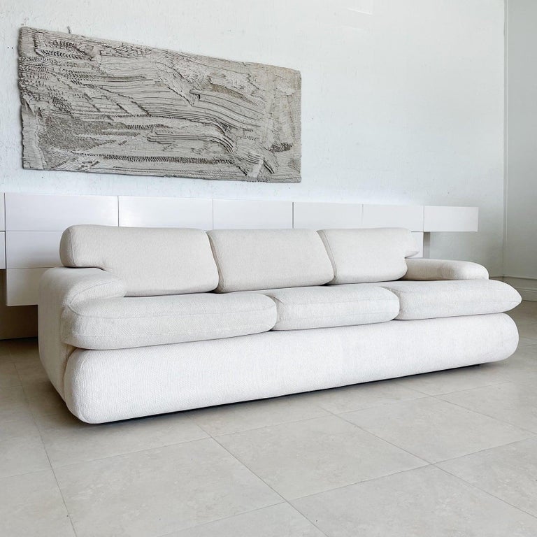 Pair Vintage Low Profile Preview Sofas For Sale at 1stDibs