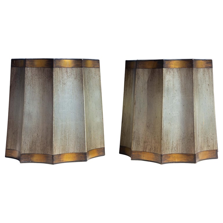 Pair Vintage Mid-Century Modern Lamp Shades, Circa 1960's at 1stDibs ...