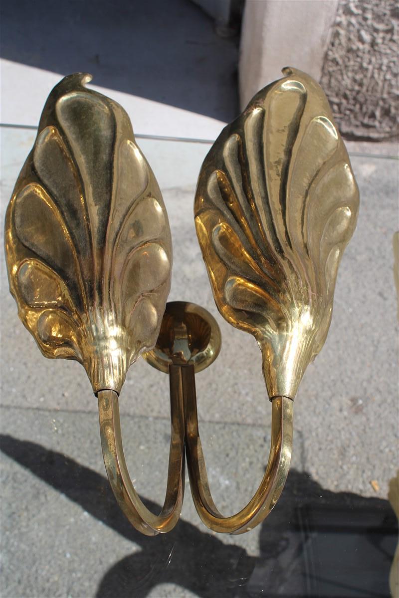 Pair Wall Lights Bottega Gadda Tommaso Barbi and Carlo Giorgi, 1970 ...