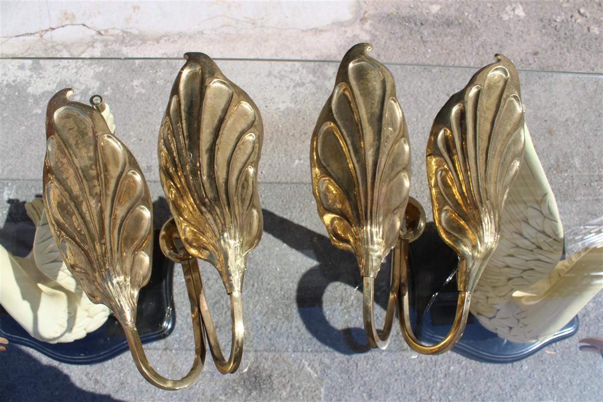 Pair Wall Lights Bottega Gadda Tommaso Barbi and Carlo Giorgi, 1970 ...