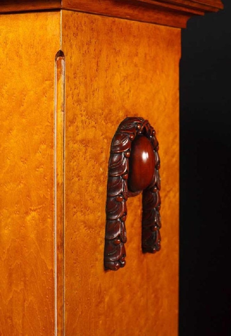 Pair Walnut Arts and Craft Plinths Pedestal Table Stands Deco For Sale ...