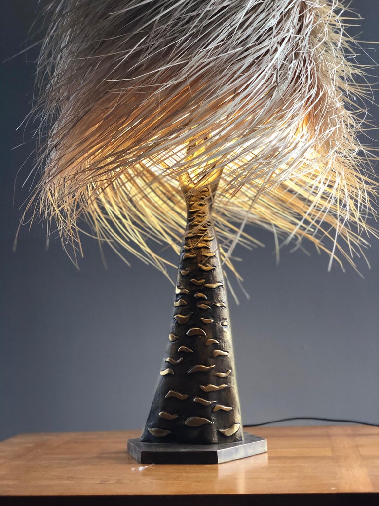 Paire De Lampes Vintage En Bronze Par Giuliano Ottaviani, 1990 For Sale ...