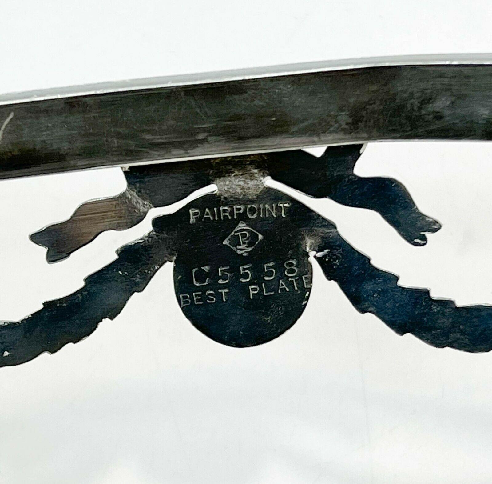 Pairpoint Silverplate and Cut Glass Centerpiece Bowl, circa 1920 For ...
