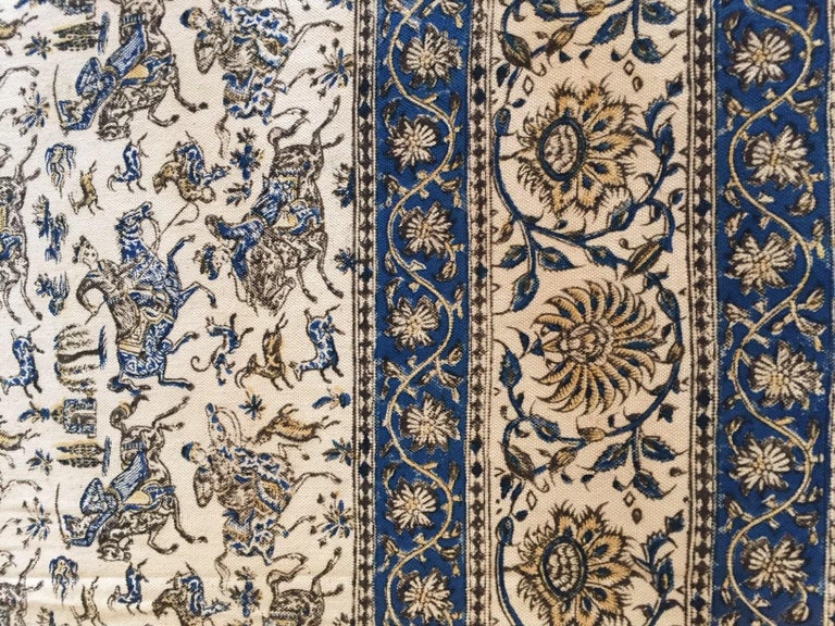 Paisley Kalamkari Textile from India For Sale at 1stDibs