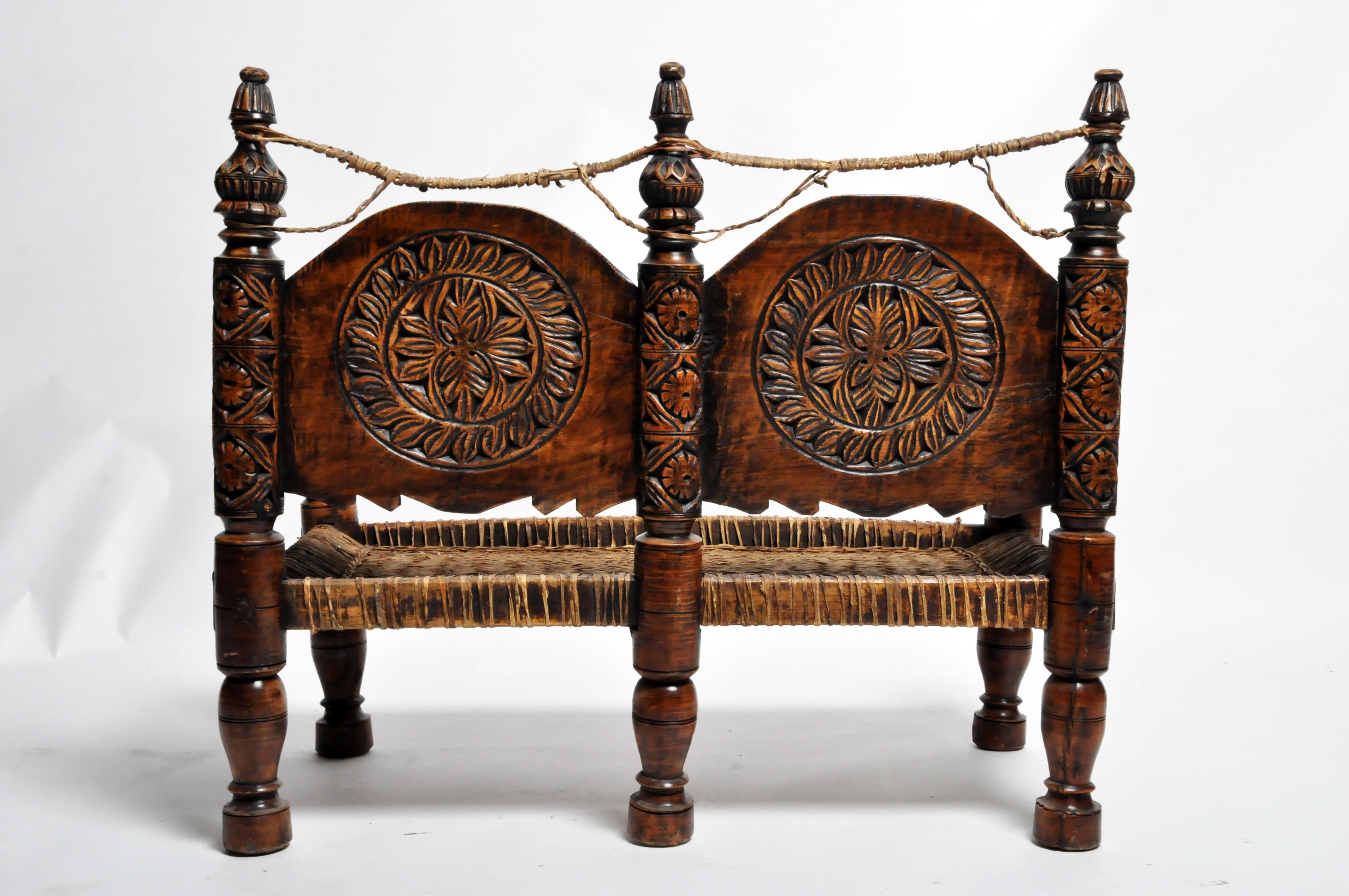 Pakistani Wedding Loveseat at 1stDibs