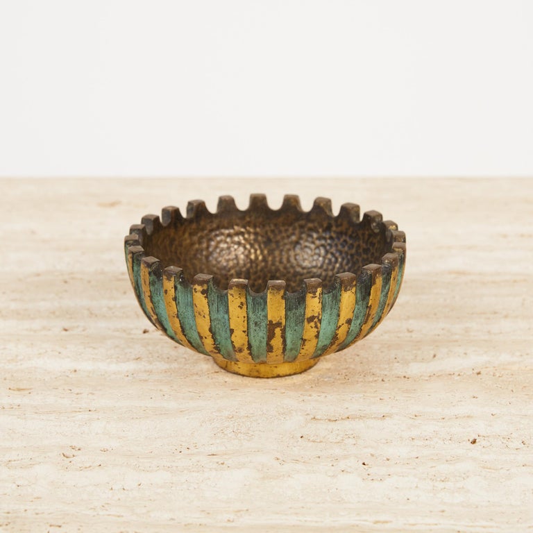 Pal-Bell Cast Bronze Bowl at 1stDibs