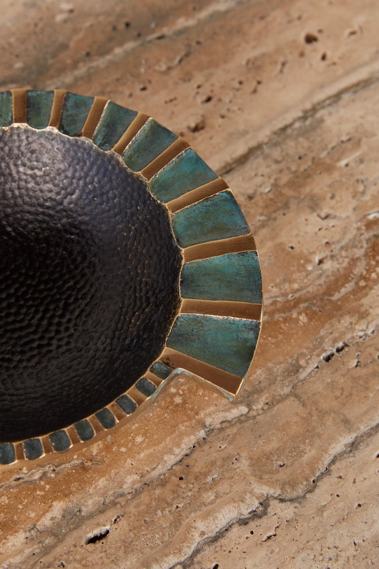 Pal-Bell Nautilus Ashtray in Cast Bronze by Maurice Ascalon at 1stDibs