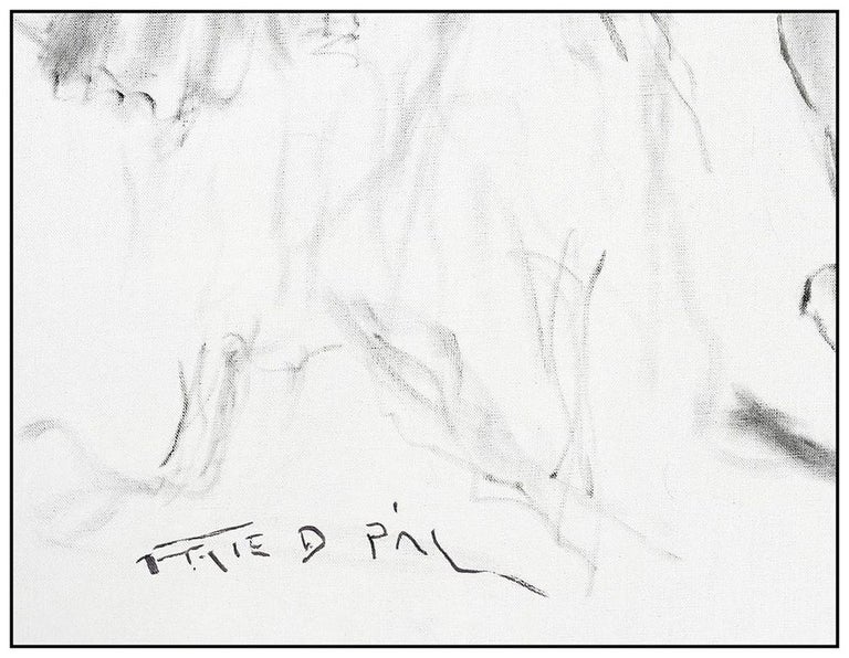 Pal Fried - Pal Fried Original Painting Large Oil On Canvas Signed ...