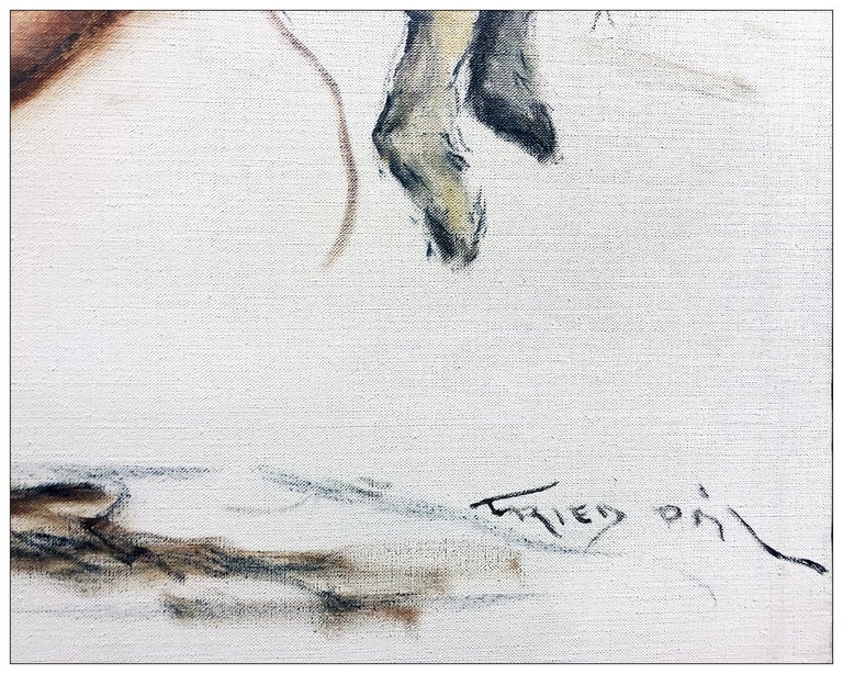 Pal Fried - Pal Fried Original Painting Large Oil On Canvas Signed ...