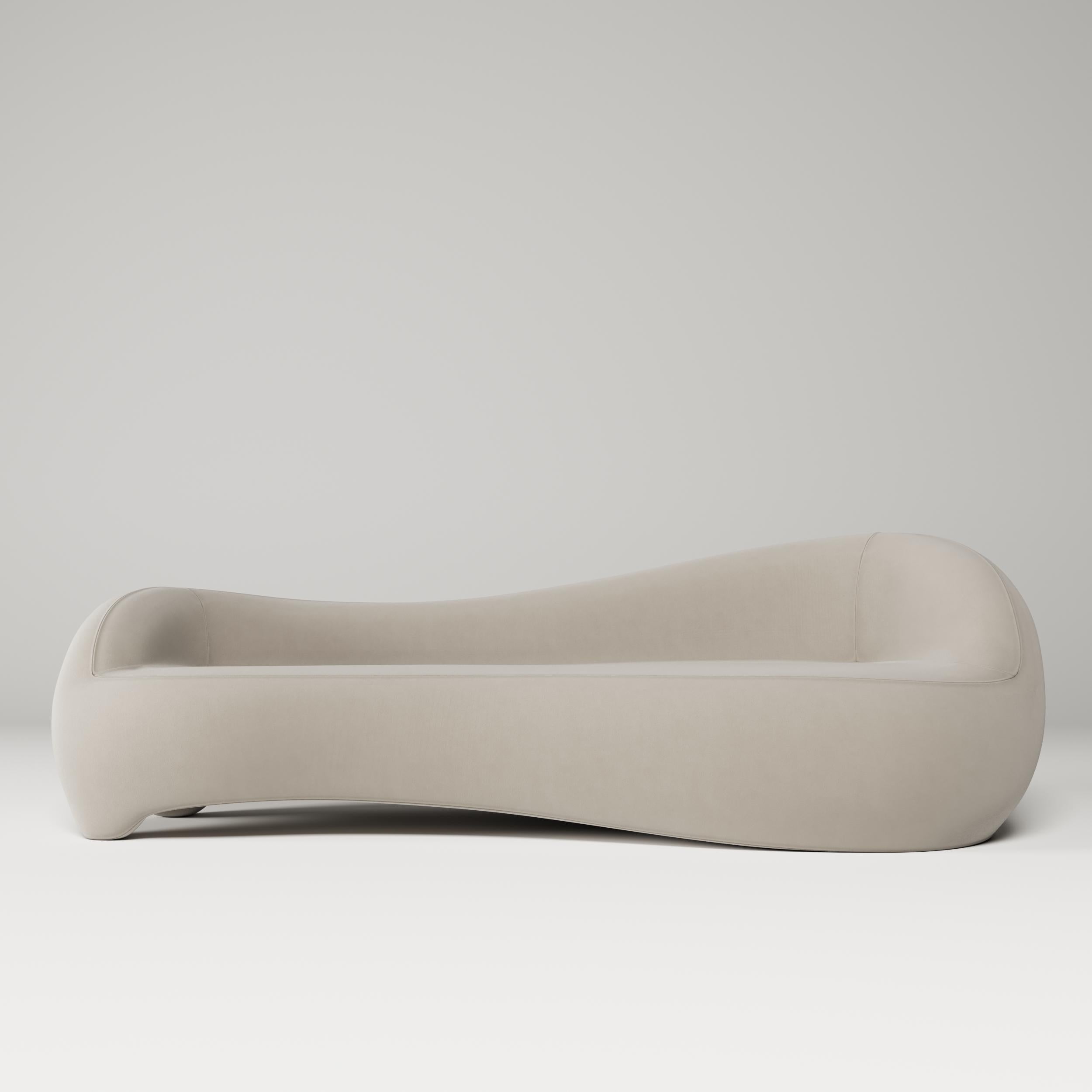 Pal-Up Sofa 280, Organic Modern, Flexib Velvet, by Mehmet Orel for ...