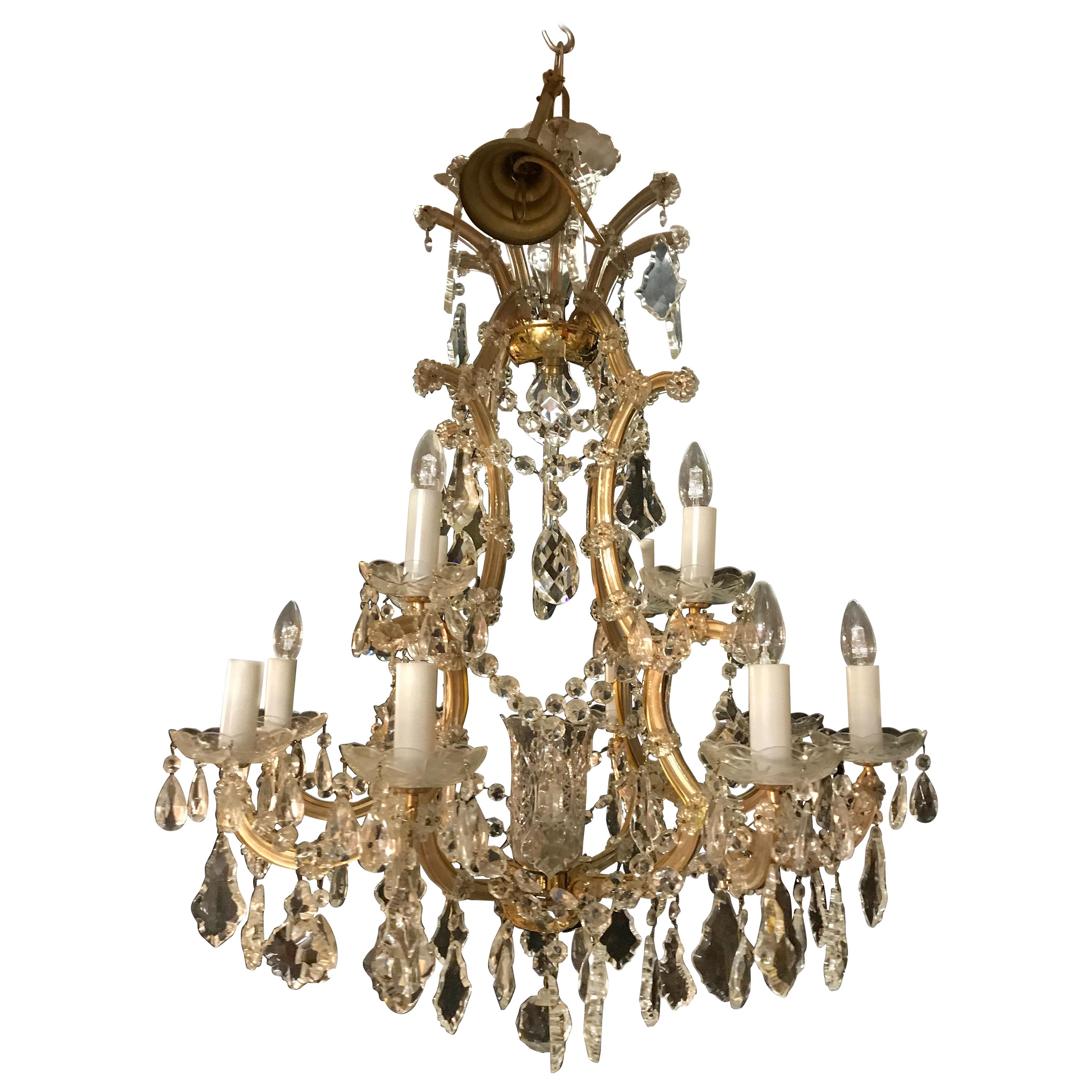 Beautiful Original Maria Theresia Chandelier in the Baroque Style from ...