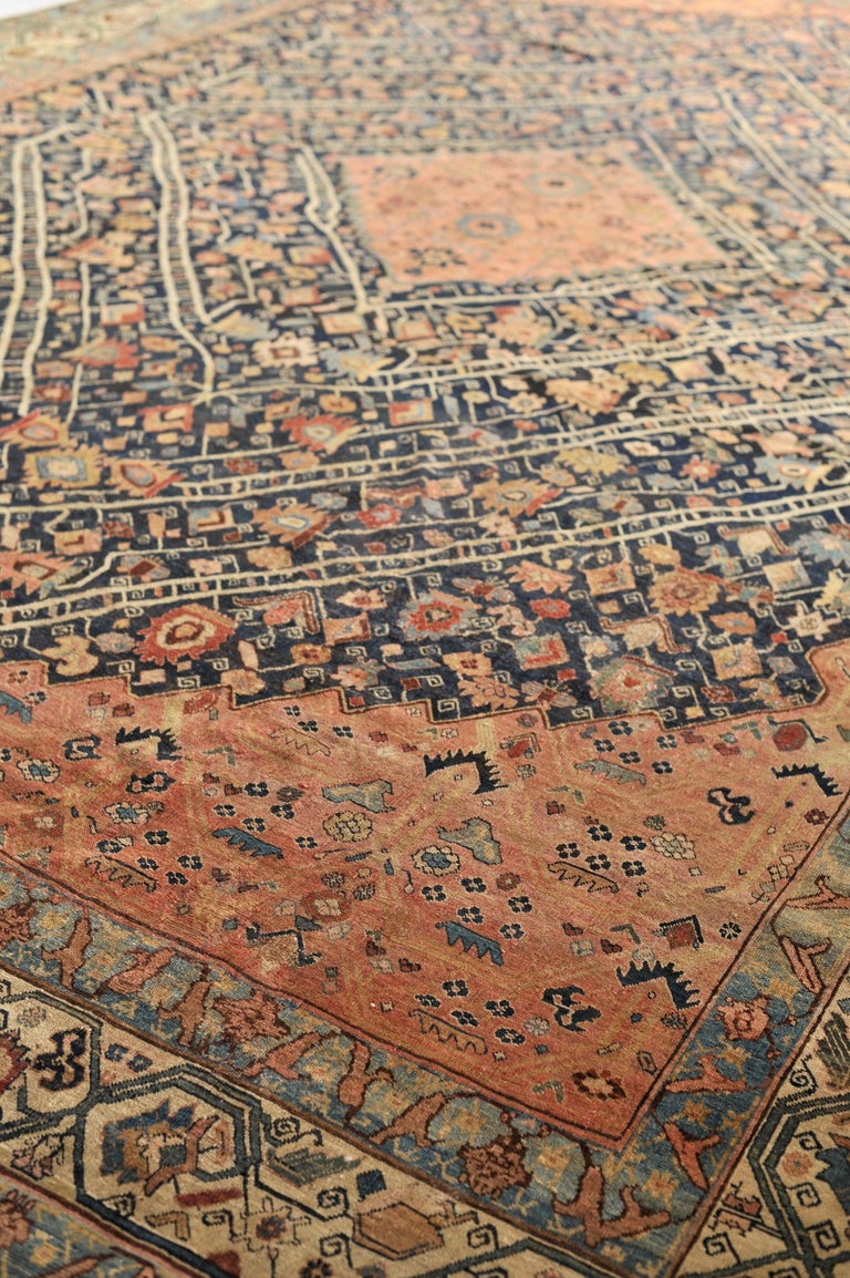 Palace Size HALVAI BIDJAR Nomadic Masterpiece COCOON TO BUTTERFLY ...