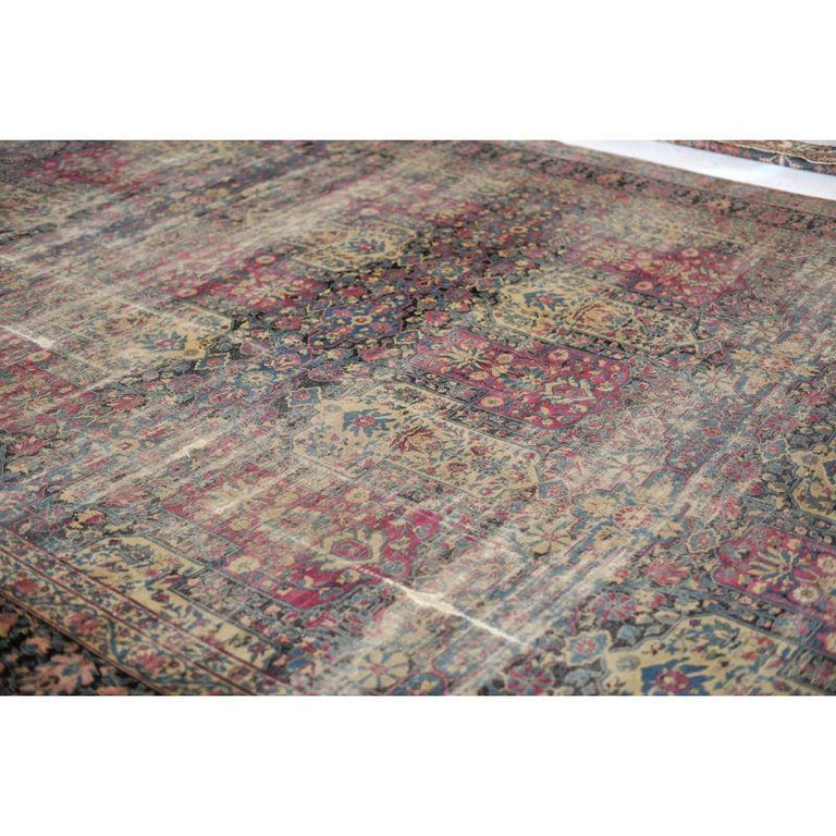 Palace Size Iconic Garden Inspired Design Rug, c. 1900's For Sale at ...