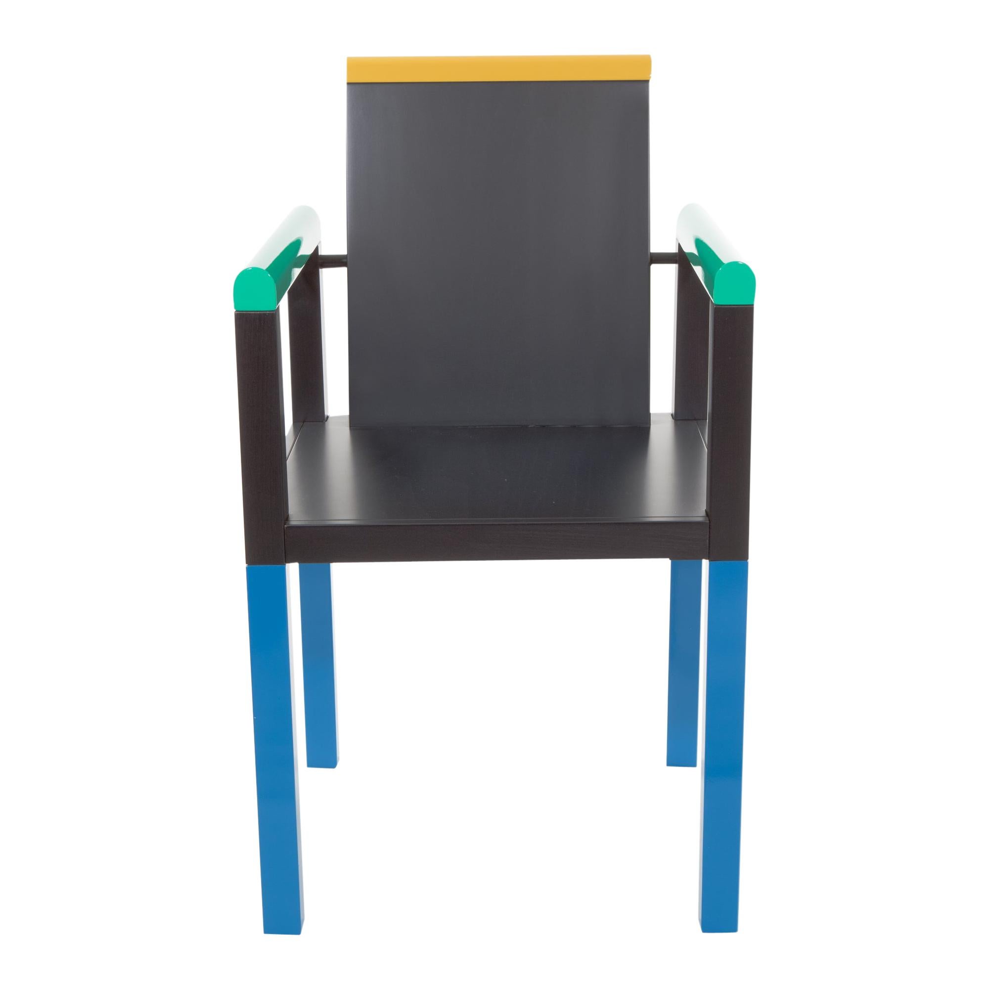 Memphis Inspired Chair, Neo Laminati Collection For Sale at 1stDibs ...