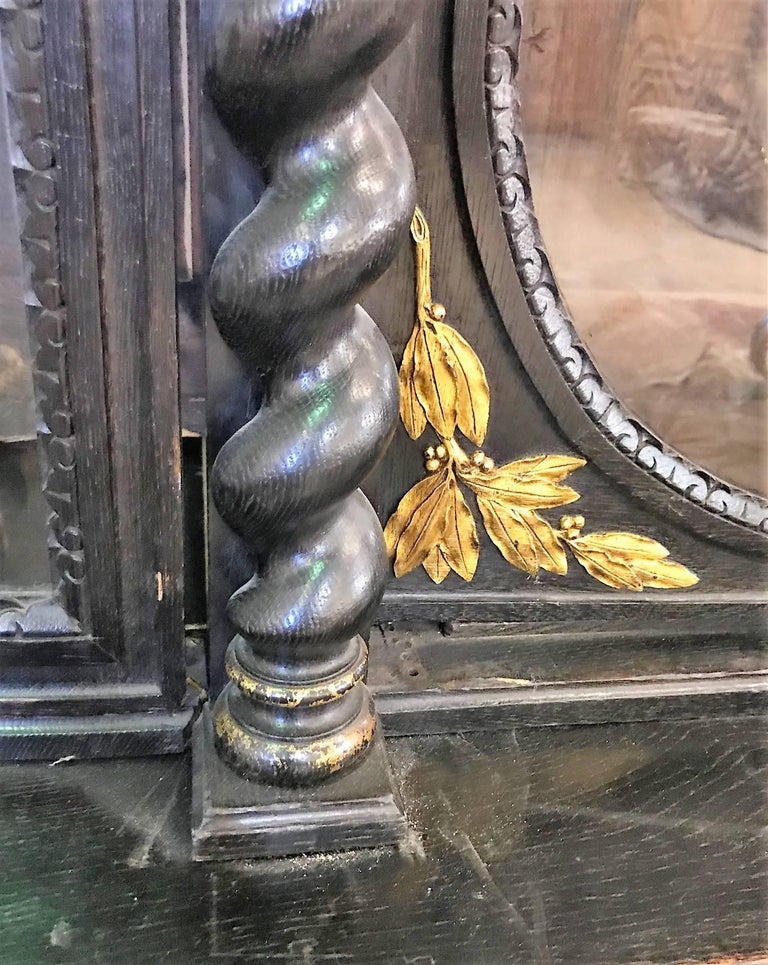 Palatial 19th Century English Jacobean Gun Cabinet at 1stDibs | antique ...