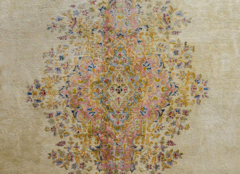 Palatial Size Early 20th Century Kirman Rug For Sale at 1stDibs