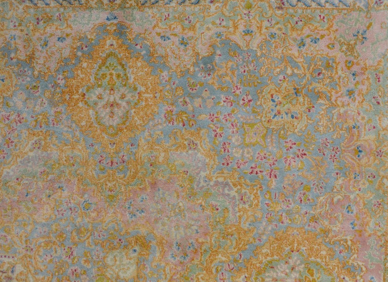 Palatial Size Early 20th Century Kirman Rug For Sale at 1stDibs