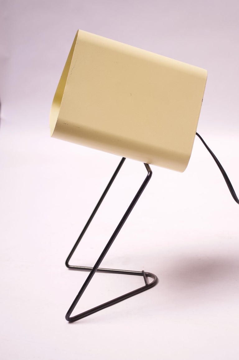 Pale Yellow Dutch Modern Wall Sconce / Table Lamp by Philips For Sale ...