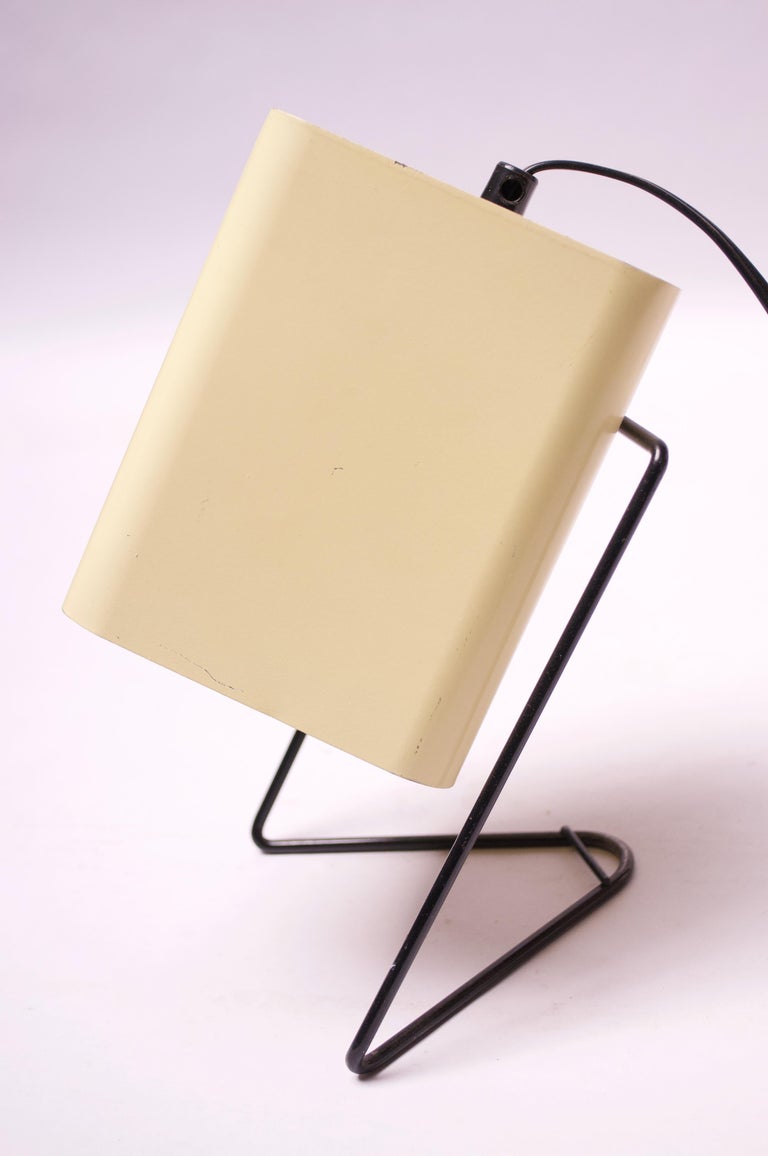 Pale Yellow Dutch Modern Wall Sconce / Table Lamp by Philips For Sale ...