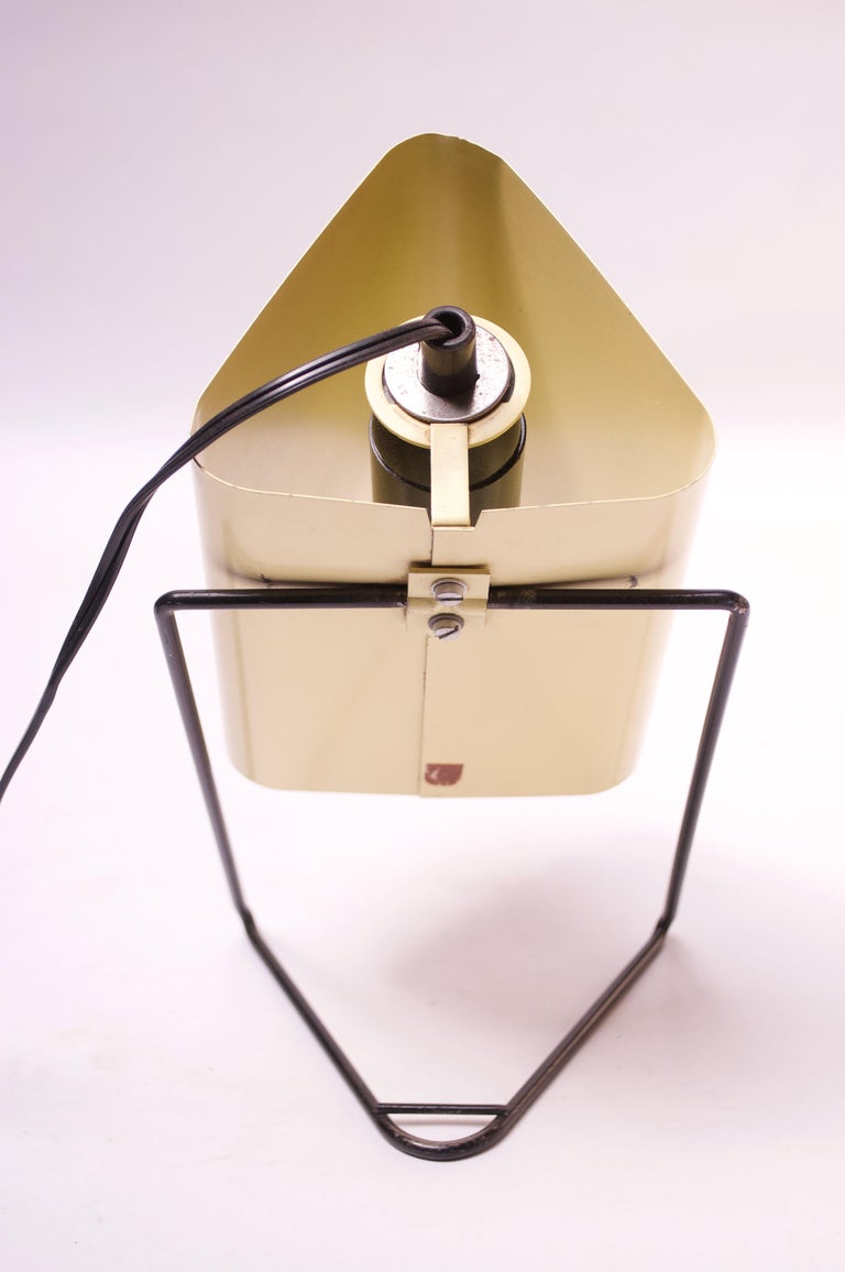 Pale Yellow Dutch Modern Wall Sconce / Table Lamp by Philips For Sale ...