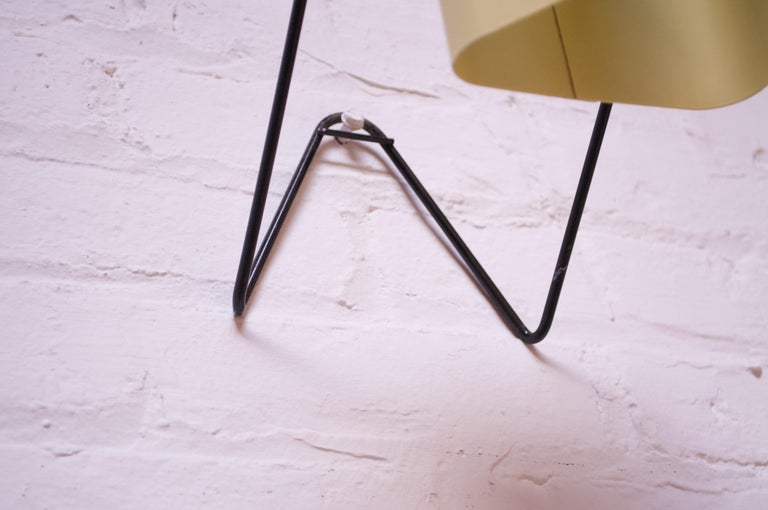 Pale Yellow Dutch Modern Wall Sconce / Table Lamp by Philips For Sale ...