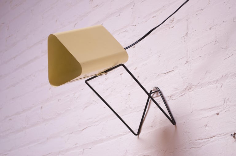 Pale Yellow Dutch Modern Wall Sconce / Table Lamp by Philips For Sale ...