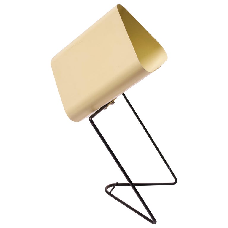 Pale Yellow Dutch Modern Wall Sconce / Table Lamp by Philips For Sale ...