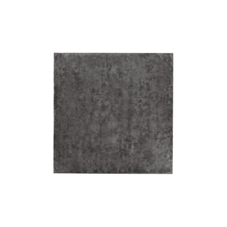 Tarantino Rug in Dark Gray Tencel For Sale at 1stDibs