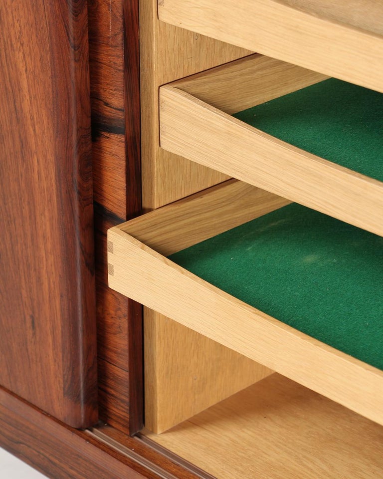 Palisander Johannes Andersen's Sideboard by Christian Linneberg 1960's ...