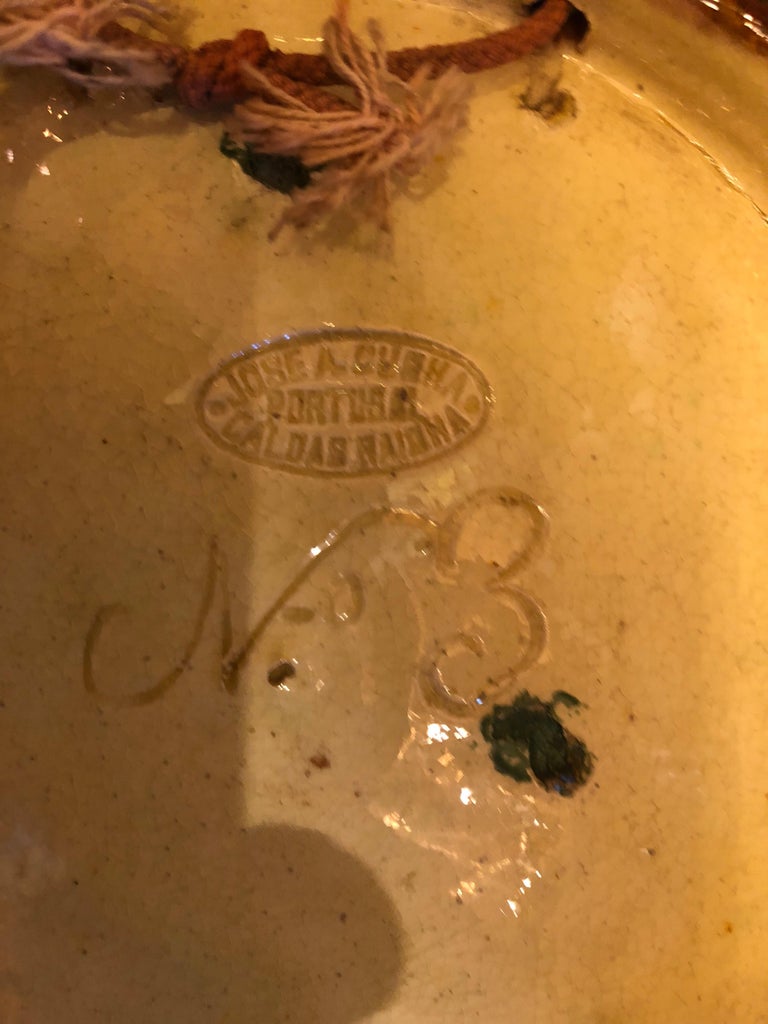 Palissy Style Plate with Snakes at 1stDibs | palissy plates