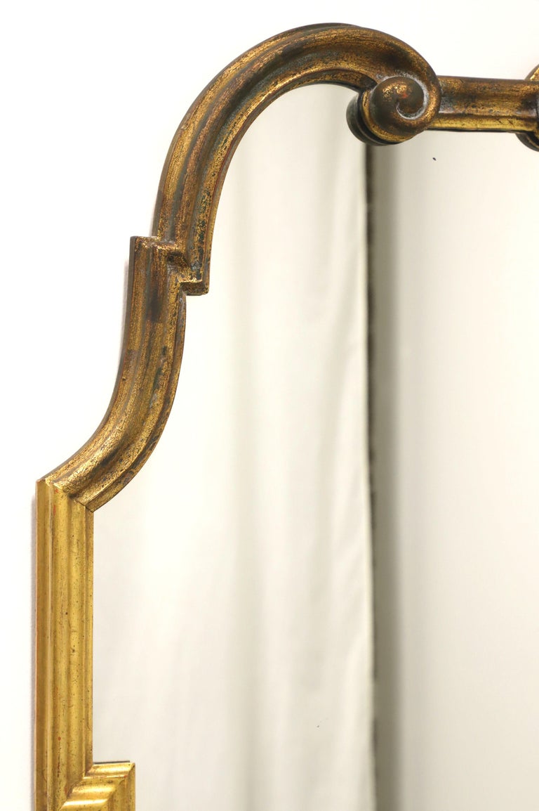 PALLADIO Regency Style Gold Carved Wood Scroll Wall Mirror For Sale at ...
