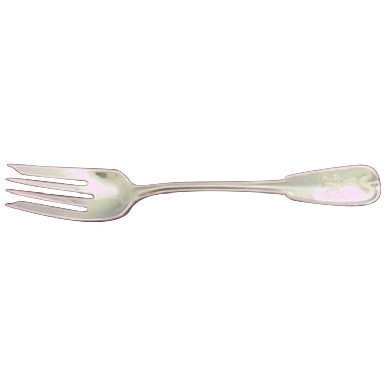 Palm by Tiffany and Co. Sterling Salad Fork For Sale at 1stDibs