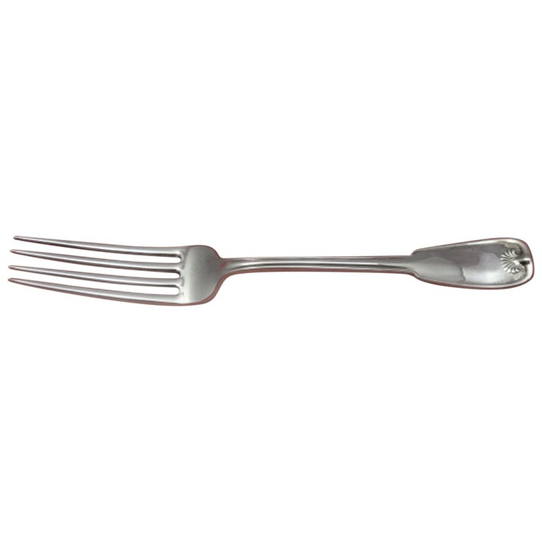 Palm by Tiffany and Co. Sterling Silver Junior Fork For Sale at 1stDibs