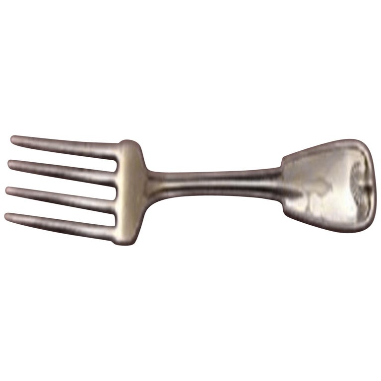 Palm by Tiffany Rare Copper Sample Regular Fork One of a Kind For Sale ...