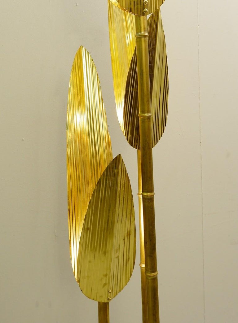 Palm Tree Gold Floor Lamp, 2 Pairs Available For Sale at 1stDibs ...