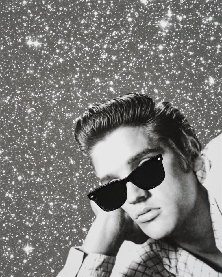 Paloma Castello - Elvis Presley, Stars. Portrait. Digital Collage Color ...