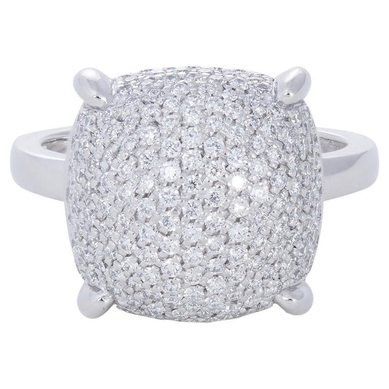 Paloma Picasso for Tiffany and Co. 'Sugar Stacks' Diamond Ring For Sale ...