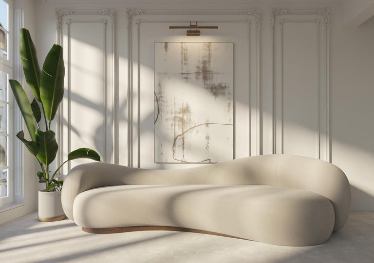 Paloma Sofa 250, Organic Modern, Flexib Velvet, by Mehmet OREL for ...